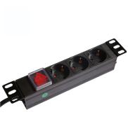 China 16A Server Rack PDU with 12 Italian Sockets, 250VAC 50/60Hz, Aluminum Alloy Construction CE Approved for sale