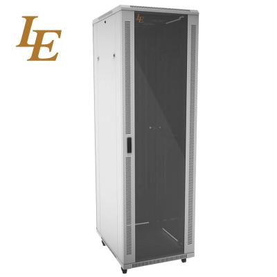 China 42U 19-Inch Server Rack Cabinet with 800kg Load Capacity and 800mm Width - SPCC Steel Construction RAL7035 for sale