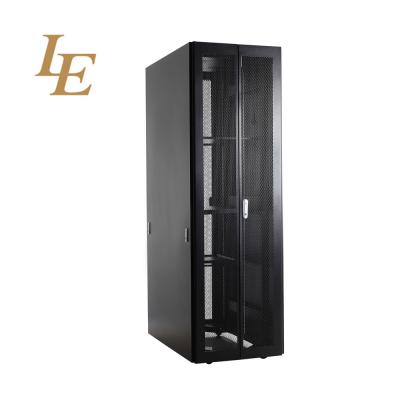 China Nine Folded Server Rack Cabinet 19 Inch 42U IP20 Cold Rolled Steel Material for sale