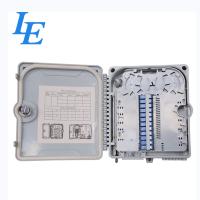 China IP65 12 Way FTTH Fiber Optic Distribution Box - 200×235×62mm Outdoor ABS Enclosure with 1-in-12-out Configuration for sale