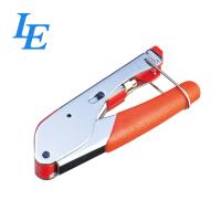China OEM 143mm 5.6 Inch Hand Network Cable Crimping Tool for RG-59 and RG-6 Connectors with 20.3mm Compression for sale