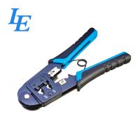 China RJ45/12/11 8-Inch Compression Crimping Tool for Modular Plugs - 203mm Professional Network Tool for sale