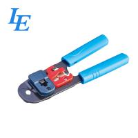 China 8P8C RJ45 Cable Crimping Tool 7.9 Inch Steel Frame with Storage Locker for Network Cable Termination for sale