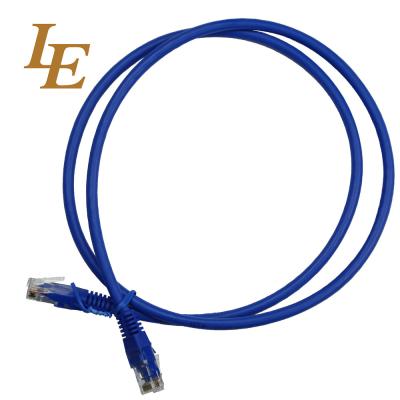 China Cat5 Cat6e UTP Network Patch Cord 24 AWG 0.5m-5m Length Options with ETL Certification for sale