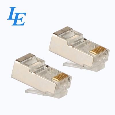 China FTP Cat6 CAT5E 8P8C RJ45 Modular Plug - 3U Thickness, 10000EA/CTN Packing for Network Connectivity for sale