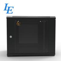 China 19 Inch 9u Wall Mounted Ral9004 Rack Enclosure Server Cabinet for sale