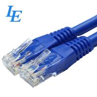 China Cat5e UTP PVC Network Patch Cord - RJ45 Male to Male Ethernet Cable, 1000 Mbps Data Rate, 100 MHz Frequency for sale