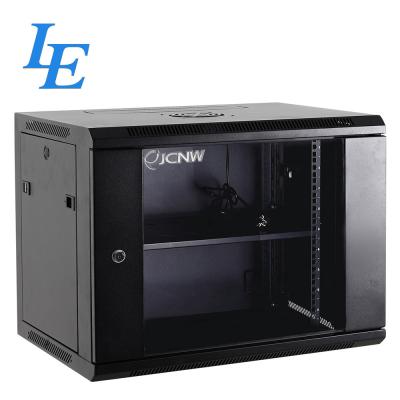 China 60KG CE Vertical 6u 9u Server Wall Mount Cabinet for sale