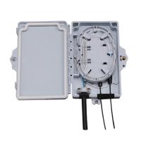 China ABS 2 Core FTTH Outdoor Fiber Optic Distribution Box - Wall/Pole Mount, 2 Port Capacity, LE 1312-2A Model for sale