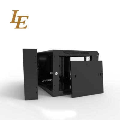 China SPCC Server Cabinet 9u Double Section Flat Packing Small Wall Mount for sale