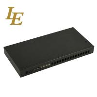 China Drawer Type LE Fiber Optic Patch Panel Rack Mounted with LC/SC/FC Connector Support and OEM Options for sale