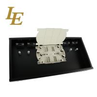 China Steel Fiber Optic Patch Panel 24 Ports - LC/SC/FC Connector Compatible Rack & Wall Mountable for sale
