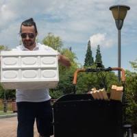 China Durable Electric Cargo Bike with Box for Food and Package Delivery for sale