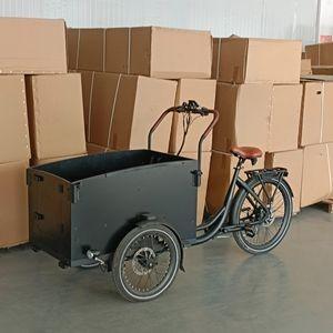 China Versatile Electric Bakfiets with Safe Hydraulic Disc Braking for sale