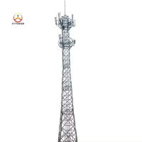 China 30m Gsm Cellular Telecommunication Antenna  Tower for sale