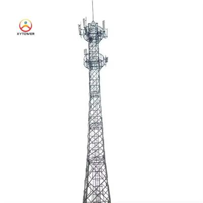 China 30m Gsm Cellular Telecommunication Antenna  Tower for sale