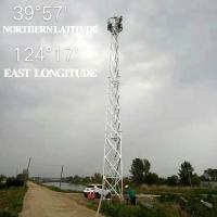 China 30m Gsm Cellular Telecommunication Antenna  Tower for sale