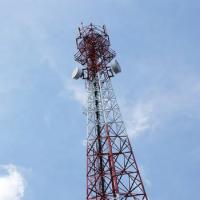 China 30m Gsm Cellular Telecommunication Antenna  Tower for sale