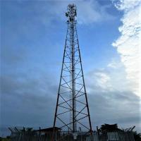 China 30m Gsm Cellular Telecommunication Antenna  Tower for sale