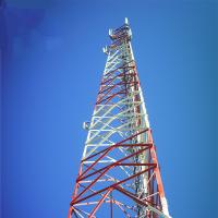 China Galvanized Multi Functional Steel Angular Gsm Internet Antenna Telecommunication Towers for sale