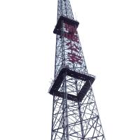 China Galvanized Multi Functional Steel Angular Gsm Internet Antenna Telecommunication Towers for sale