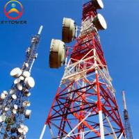China Factory Supply Customized 30m Steel Lattice Self Supporting 5G Internet WIFI Antenna Tower for sale