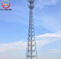 China 40m 4 Legged Wireless Self Supporting Wifi Antenna Angle Steel Communication Tower for sale