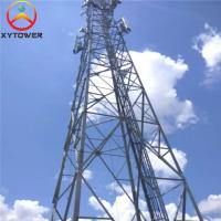 China 40m 4 Legged Wireless Self Supporting Wifi Antenna Angle Steel Communication Tower for sale