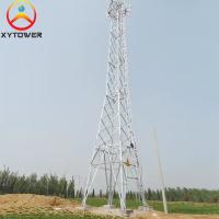 China Galvanized Internet Wifi Angel Steel Telecommunication Towers with 4 Legs for sale