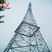 China Galvanized Internet Wifi Angel Steel Telecommunication Towers with 4 Legs for sale