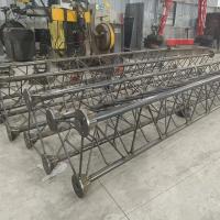 China Hot Dip Galvanized Guyed Wire 3 Legged Steel Pipe Lattice Microwave Telecommunication Tower for sale