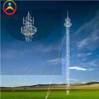 China High Quality Steel Pipe Telecommunication Guyed Tower with Antenna Bracket for sale