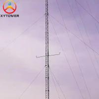 China High Quality Steel Pipe Telecommunication Guyed Tower with Antenna Bracket for sale