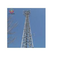 China 25 Meter Steel Pipe Lattice Self Supporting Communication Internet Service Provider 5G Towers for sale