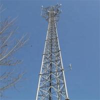 China 25 Meter Steel Pipe Lattice Self Supporting Communication Internet Service Provider 5G Towers for sale