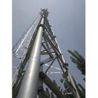 China 25 Meter Steel Pipe Lattice Self Supporting Communication Internet Service Provider 5G Towers for sale