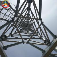 China Factory Customized 60M 3 Legged Tubular Steel Self Supporting Cell Phone Telecommunication Towers for sale