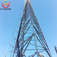 China Factory Customized 60M 3 Legged Tubular Steel Self Supporting Cell Phone Telecommunication Towers for sale