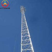China Customized Design 3 Legged Steel Lattice 5G Wifi Telecommunication Tubular Antenna Tower for sale