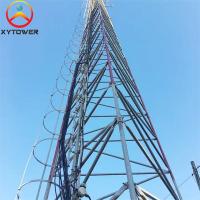 China Customized Design 3 Legged Steel Lattice 5G Wifi Telecommunication Tubular Antenna Tower for sale