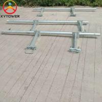 China Self Supporting Hot Galvanized Steel Pipe Telecommunication Rooftop Antenna Tower for sale