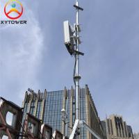 China Galvanized Steel Pipe Wifi Antenna Communication Rooftop Pole for sale