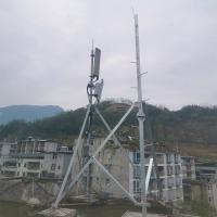 China Galvanized Steel Pipe Wifi Antenna Communication Rooftop Pole for sale