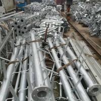 China Galvanized Steel Pipe Wifi Antenna Communication Rooftop Pole for sale