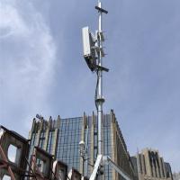 China 5g Antenna Mast Telecom Rooftop Monopole Tower for sale