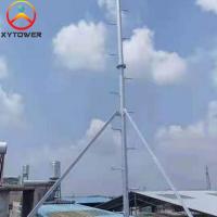 China GSM Antenna Roof Top Monopole 5G signal Tower for sale