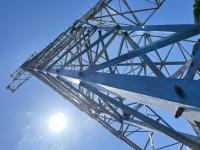 China Hot Dip Galvanized Angle Steel Electricity Transmission Tower for sale