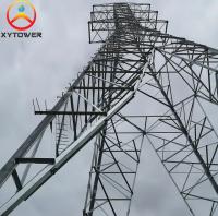 China Multi-circuit Galvanized Lattice Steel Electric Power Transmission Towers for sale