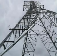 China Galvanized High Tension 400kv Electric Transmission Line Steel Tower for sale