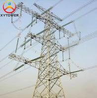 China Hot Sale 500KV Multi-circuit Angular Lattice Electrical Transmission Line Steel Tower for sale